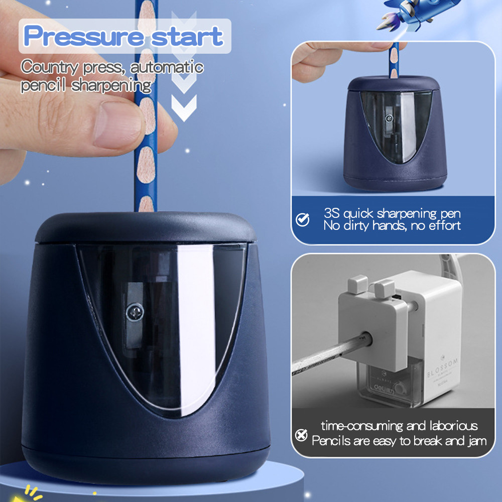 【COD】 Electric Sharpener for Pencil for Kids With Sharpener Head ...