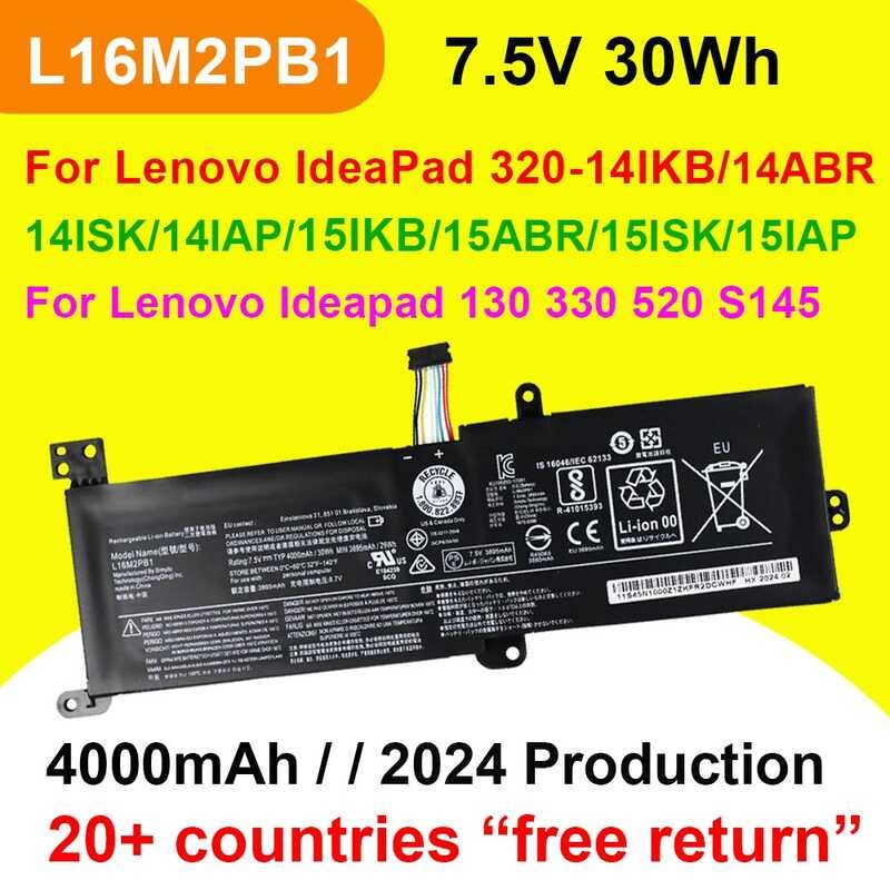 L16m2pb1 3 Para 5A7b Sa Lenovo Ideapad 130 320 330 520 S145 V145 15Ikb ...