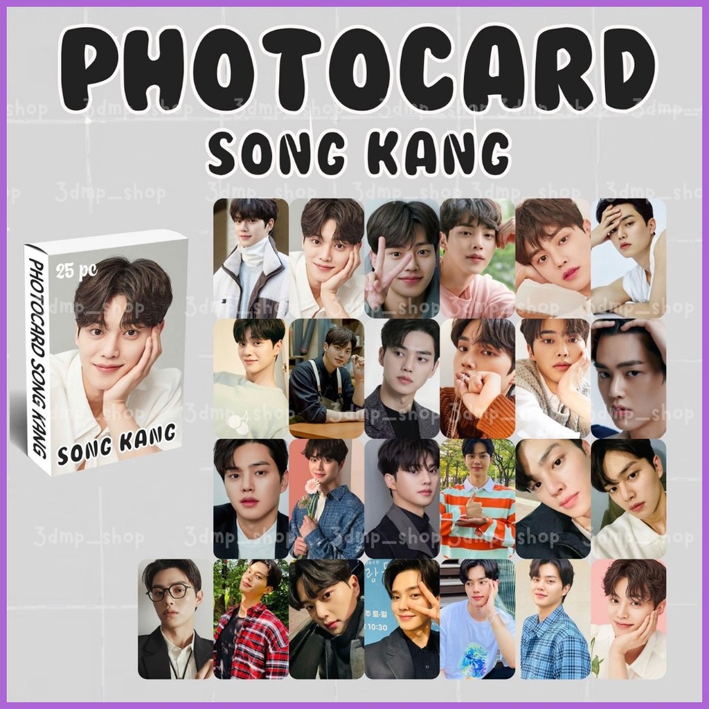 [25 Sheets] Photocard Actor KDrama K-Drama Kim Soo Hyun Byeon Woo Seok Moon Sang Min Songkang ...