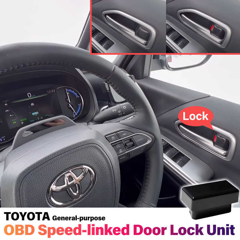 Automatic Speed Door Lock Unit Para Sa Toyota Prius Aqua Voxy Noah 90 ...