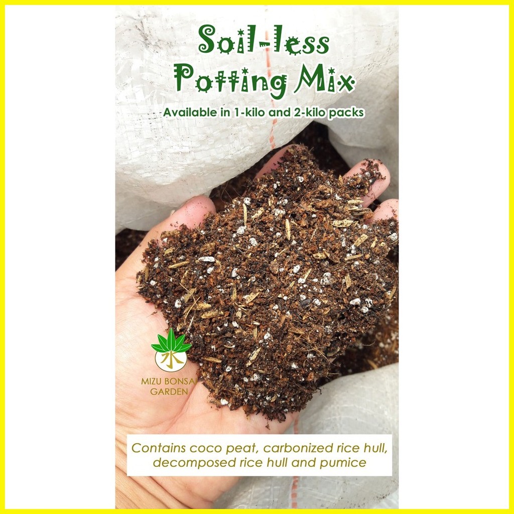 ๑ ۩ ♂ Soil-less Potting Mix by Mizu Bonsai Garden ( Growing Media ...