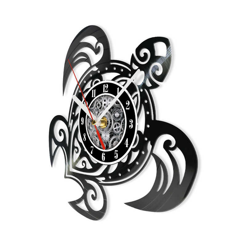 Vinyl Turtle Record Wall For Bedroom Sea Animal Coastal Home Decor ...