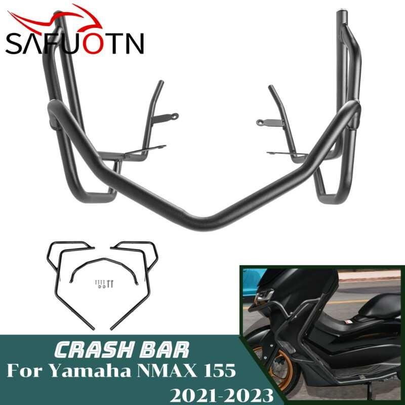 For E Yamaha NMAX 155 2021 2022 2023 Engine Guard Highway Crash Bars ...