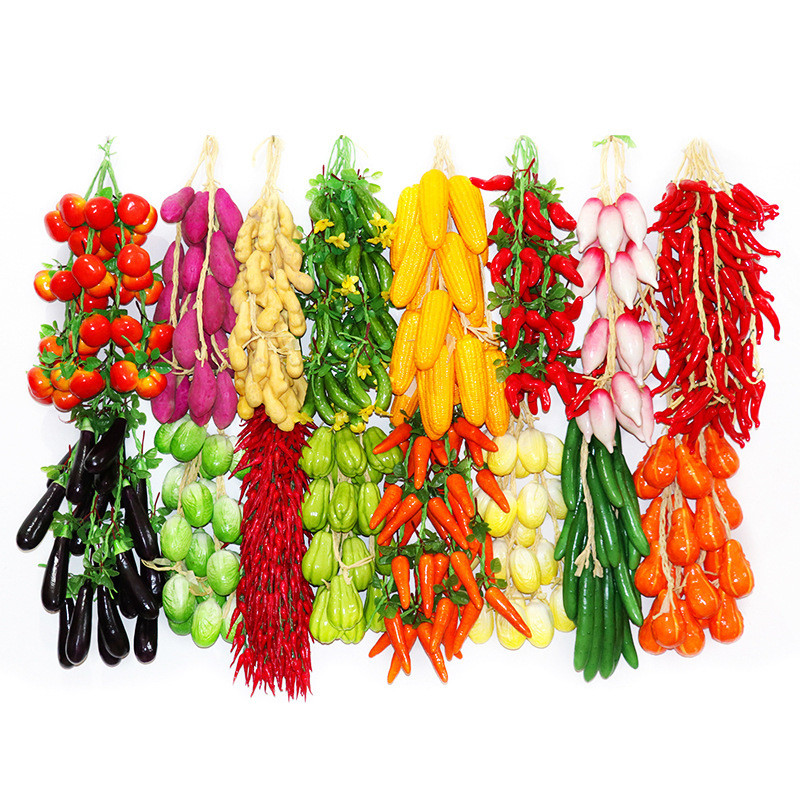 Simulation Fruit Vegetable String Artificial Fruits Foam Model ...