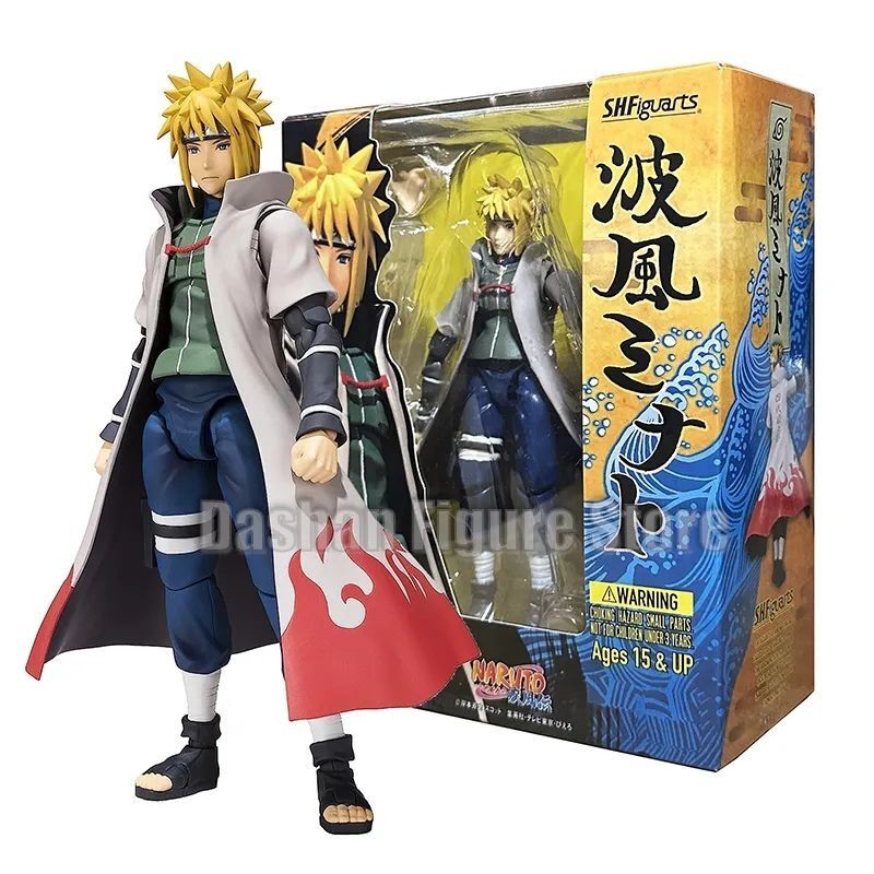 SHF Naruto Shippuden Figures Yondaime Hokage Namikaze Minato Action ...