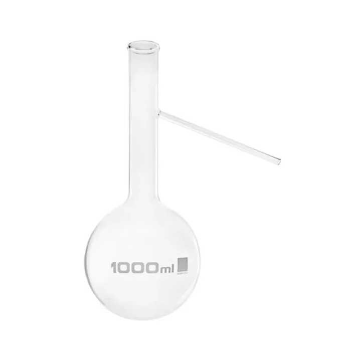 Quality Round High Bottom Borosilie Pyrex Glass Distilg Flask Na May ...