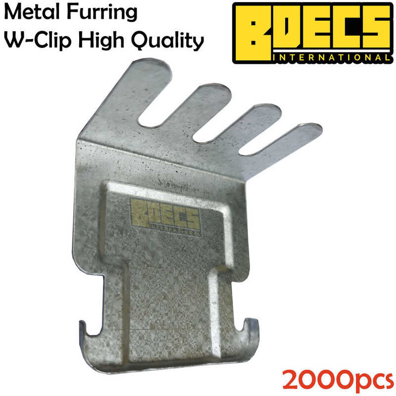 LY Metal Furring W Clip Heavy Duty (2000Pcs) I Bdecs | Shopee Philippines