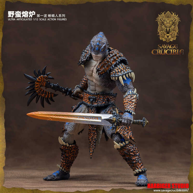 Crucible Savage Xesray 1/12 Action Figure Roman Guard Barbarian Komodo ...
