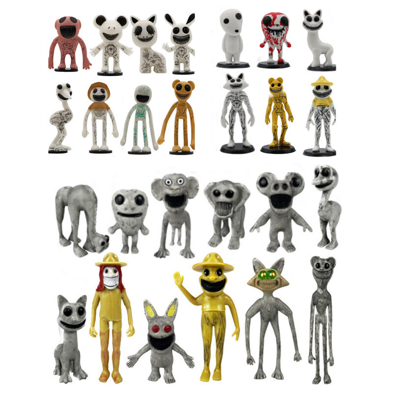 Db New 3 Zoonomaly Action Figures Set PVC Horror Guard Cat Koala ...