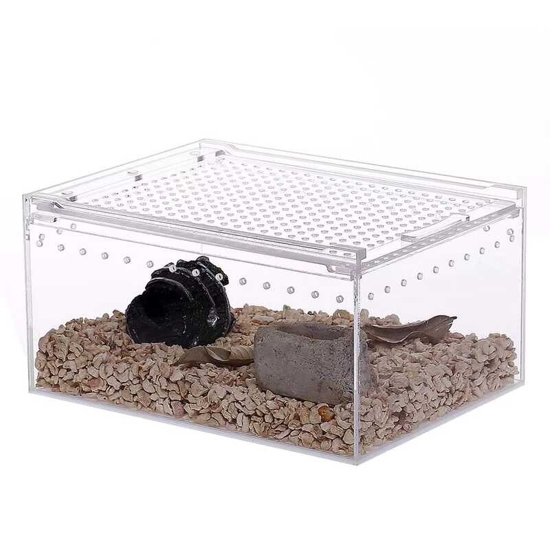 Custom Acrylic Case Enclosure Reptile Breeding Box Terrarium Cage Tank ...
