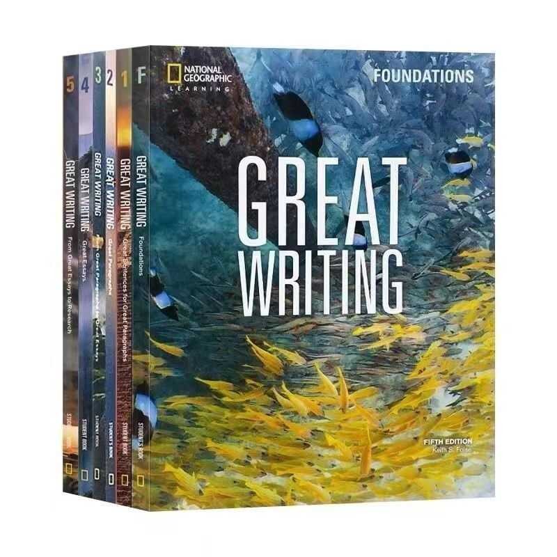 National Geographic Writing Textbook Great Writing 5th Edition F/1/2/3 ...