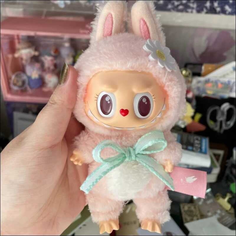 97 Hot Cute Labubu Keychain Plush The Monsters Box Toy Mokoko ...