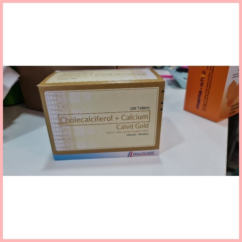 CALCIUM PLUS VITAMIN D (Calvit Gold) SOLD BY 30's ♀ ஐ | Shopee Philippines