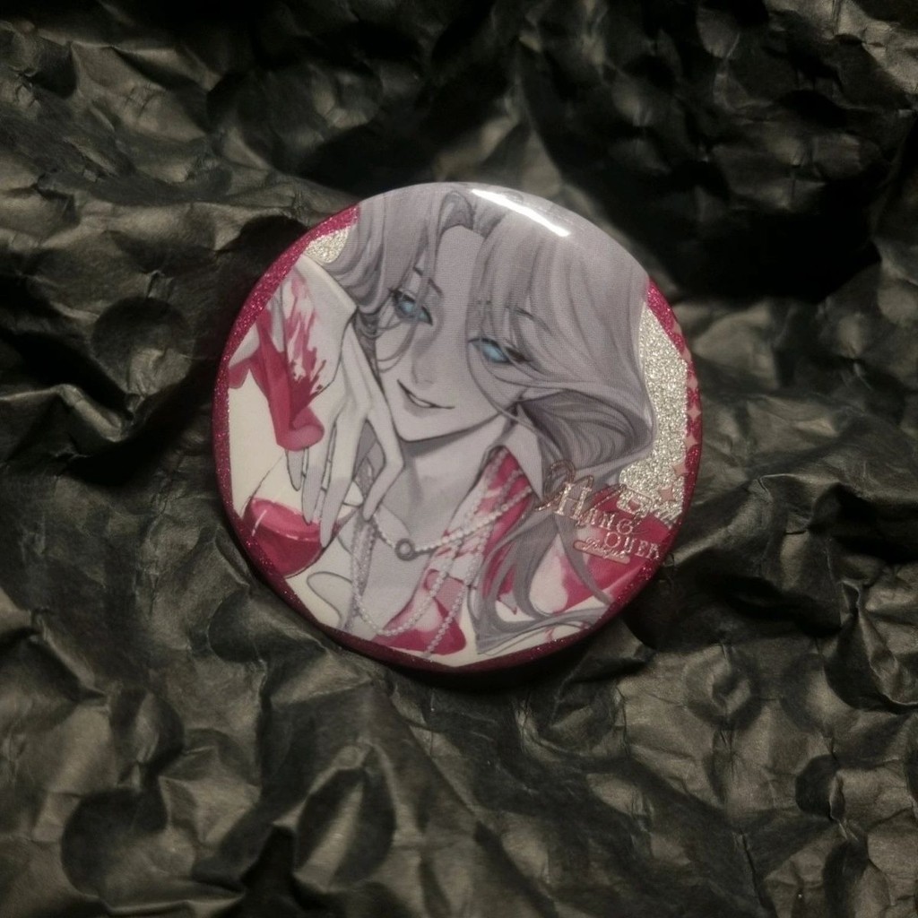 Identity V Joseph Vampire Noble 58mm Tin Badge – Dual-Shine Embossed ...