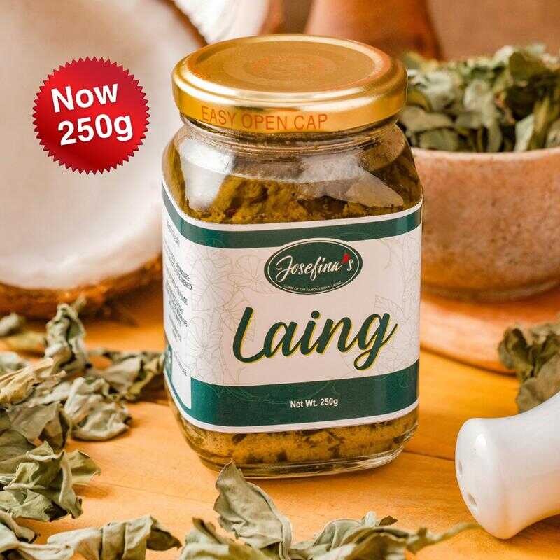 Josefina's Bicol Laing Bestseller - With Pork And Alamang | Shopee ...