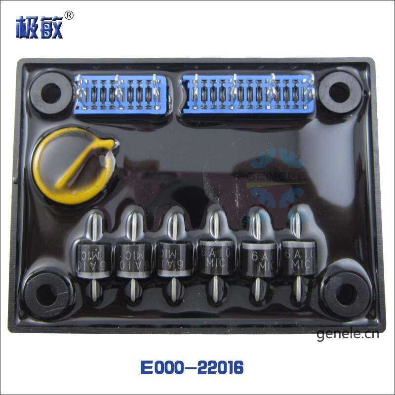 Fast acting brushless phase compound excitation generator module ...
