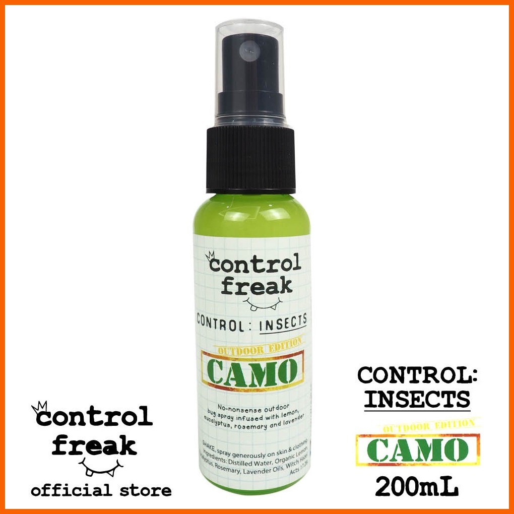 Control Freak Camo Outdoor Edition All-Natural, Organic Insect ...