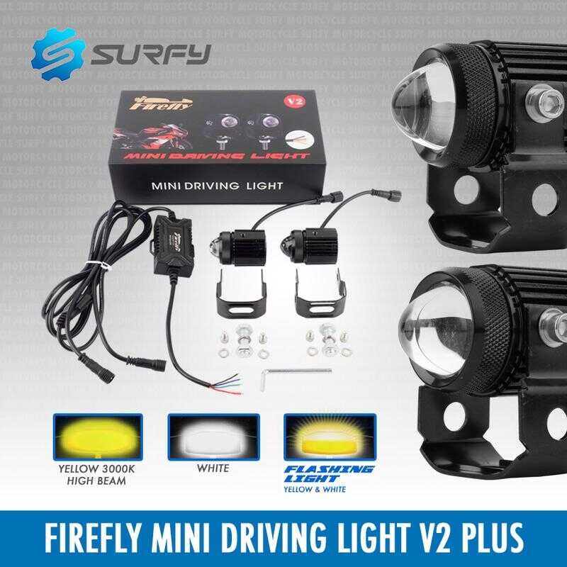 Firefly Mini Driving Light V2 Plus 4Wires With Flashing 20W | Shopee ...