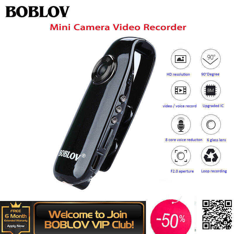 007 1080P BOBLOV Full HD Mini Camera Dash Cam Police Body Bike H.264 ...