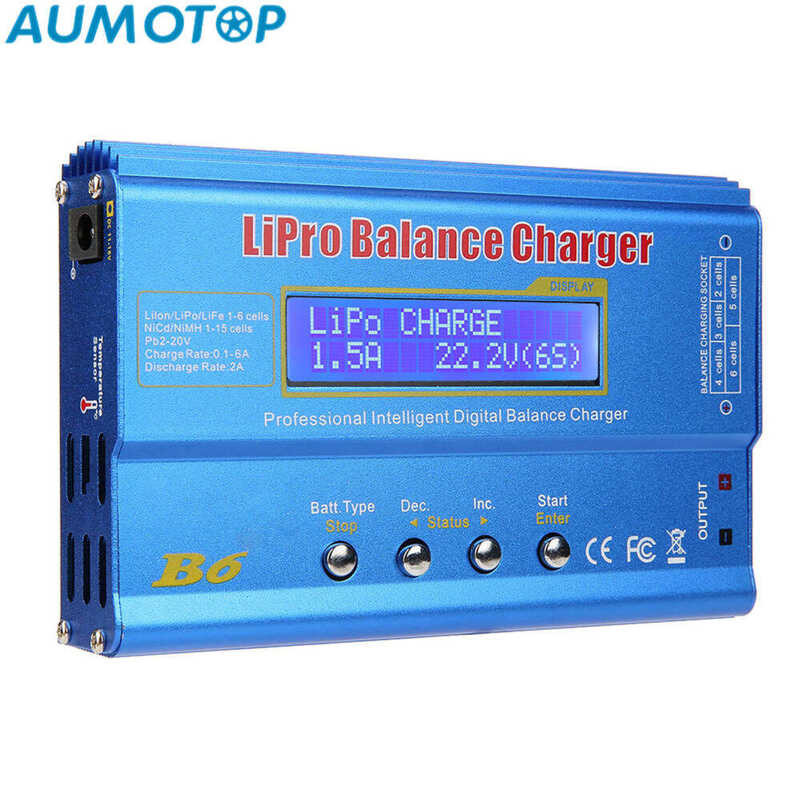 Lipo 80W 6A Discharger For Lipo,Li-Ion,Li-Fe,Lihv (1-6S), Nimh,Nicd (1 ...