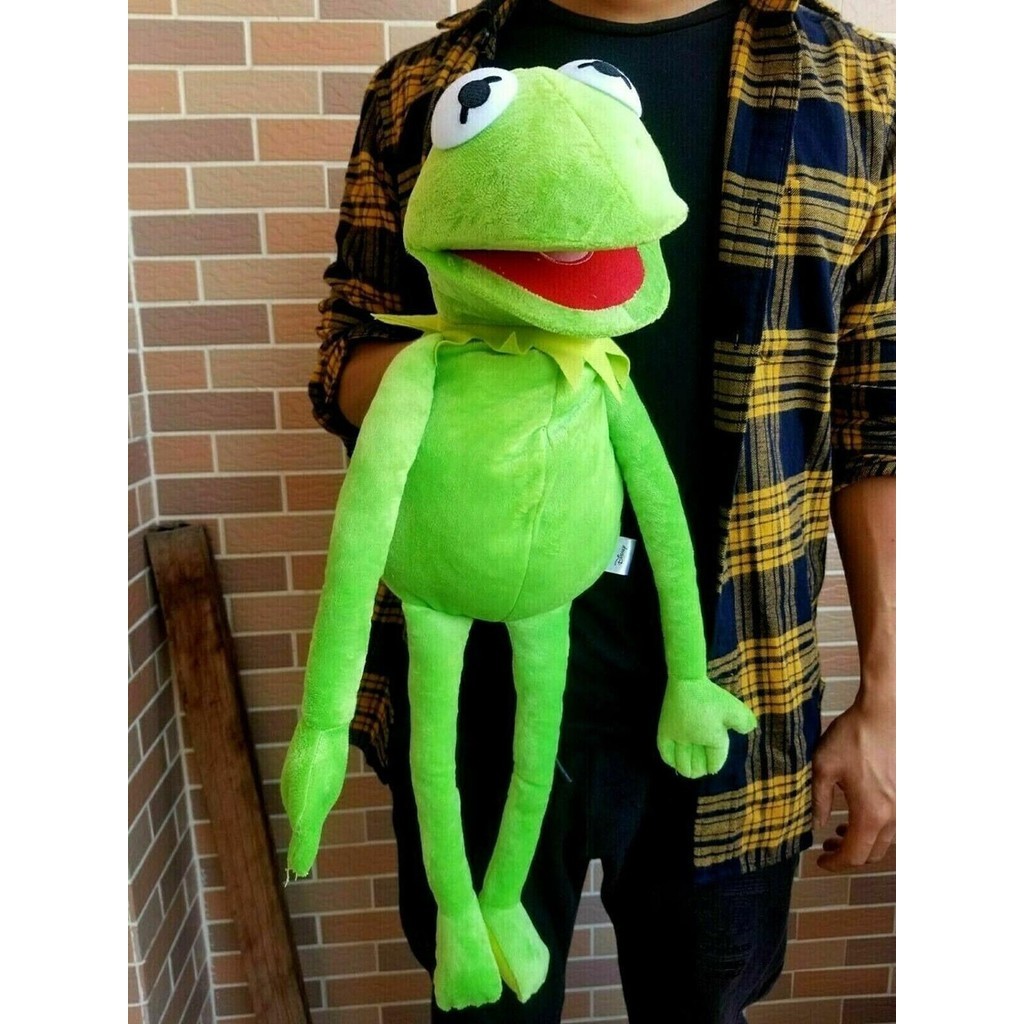 Large Kermit Puppet, The Muppets Show, Soft Hand Frog Stuffed Plush Toy ...