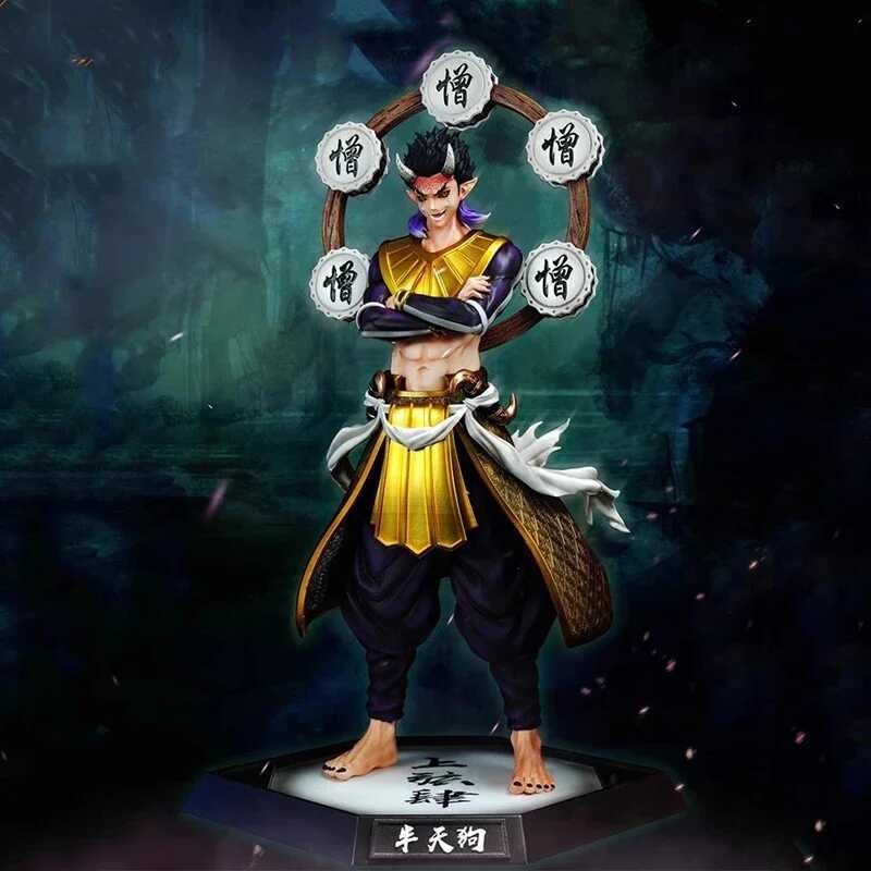 Anime 30Cm Demon Slayer Figure Zohakuten Hantengu Cm PVC Action Figures ...