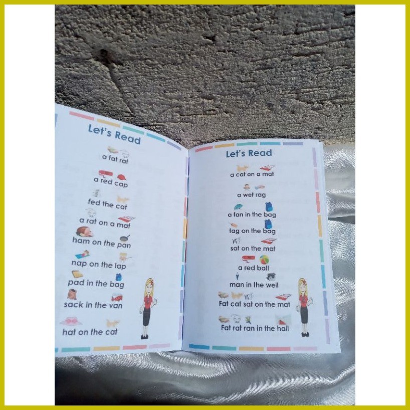∇ ♆ A5 first step in reading gabay sa pag basa for kindergarten and ...