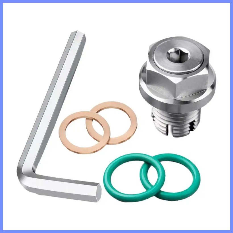 M12.1x1.75 15mm Oversize Piggyback Oil Drain Plug Self Tapping Pan ...