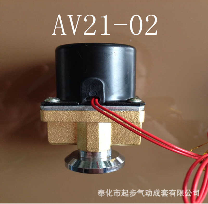 Av21-02 Miniature Solenoid Valve Water Valve Two-Way Valve Normally ...