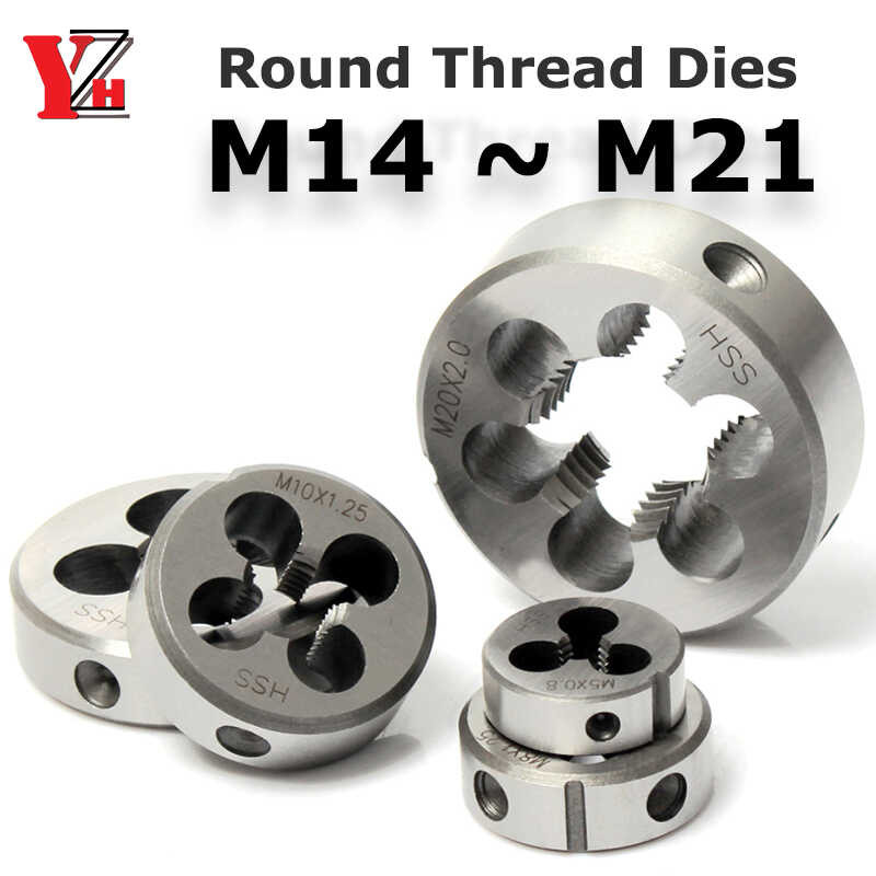 Thread HSS Die Metric Round Dies Cutting Tool Right Hand Alloy Steel ...