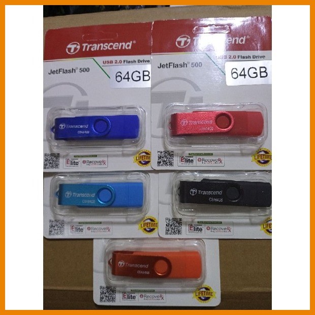 TRANSCEND Flash drive 64GB USB Flash actual pic | Shopee Philippines