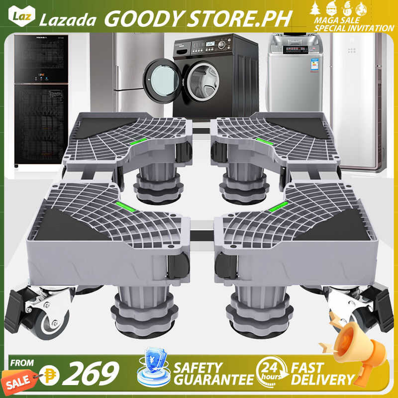 Goody Refrigerator Rack Stand 999Kg Washing Hine Ref With Wheels ...