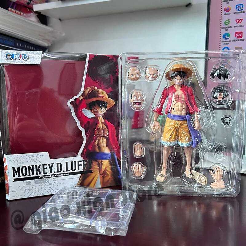 Piece One Action Figures Anime Luffy Roronoa Zoro Ace Figure Movable ...