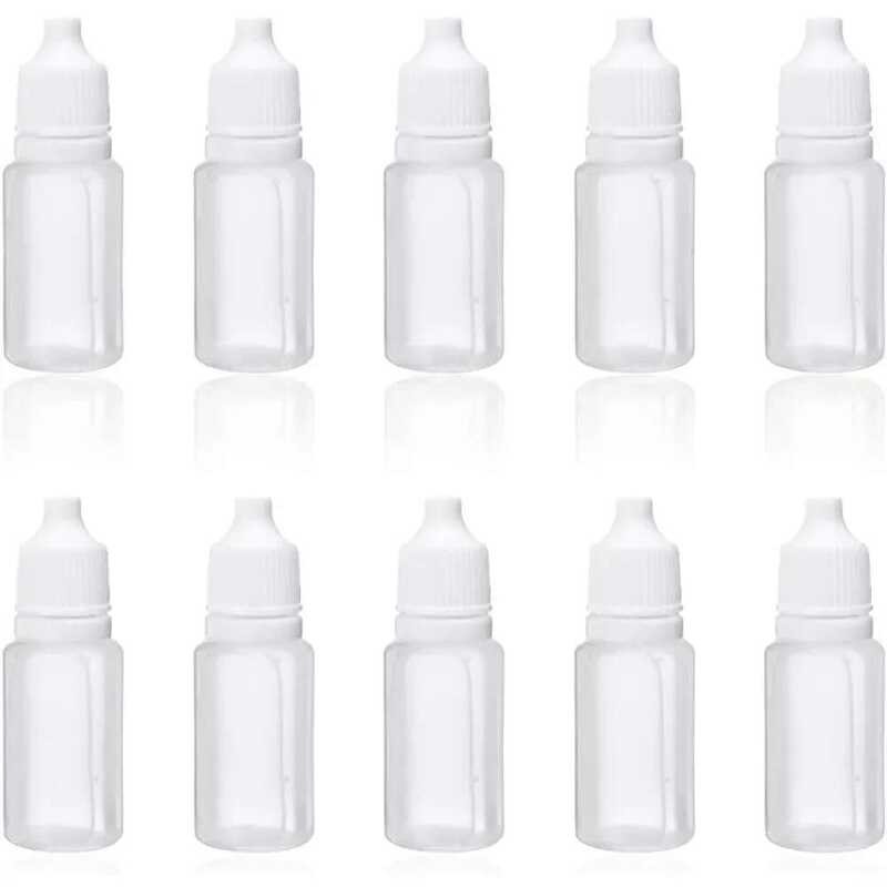 Liquid W /20Ml/30Ml/50Ml Dropper Reable Bottles Empty Plastic ...