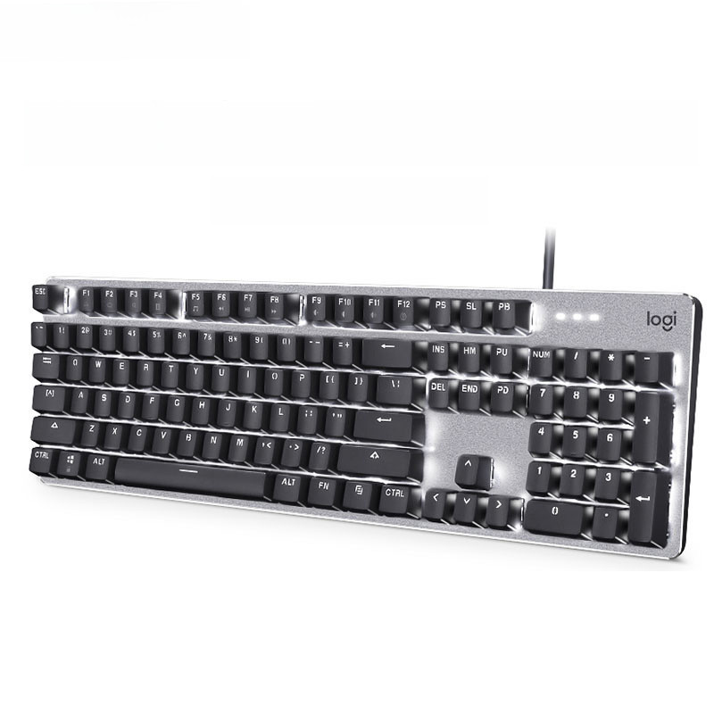 Logitech K845 Wired Mechanical Keyboard Office Gaming Aluminum Panel ...