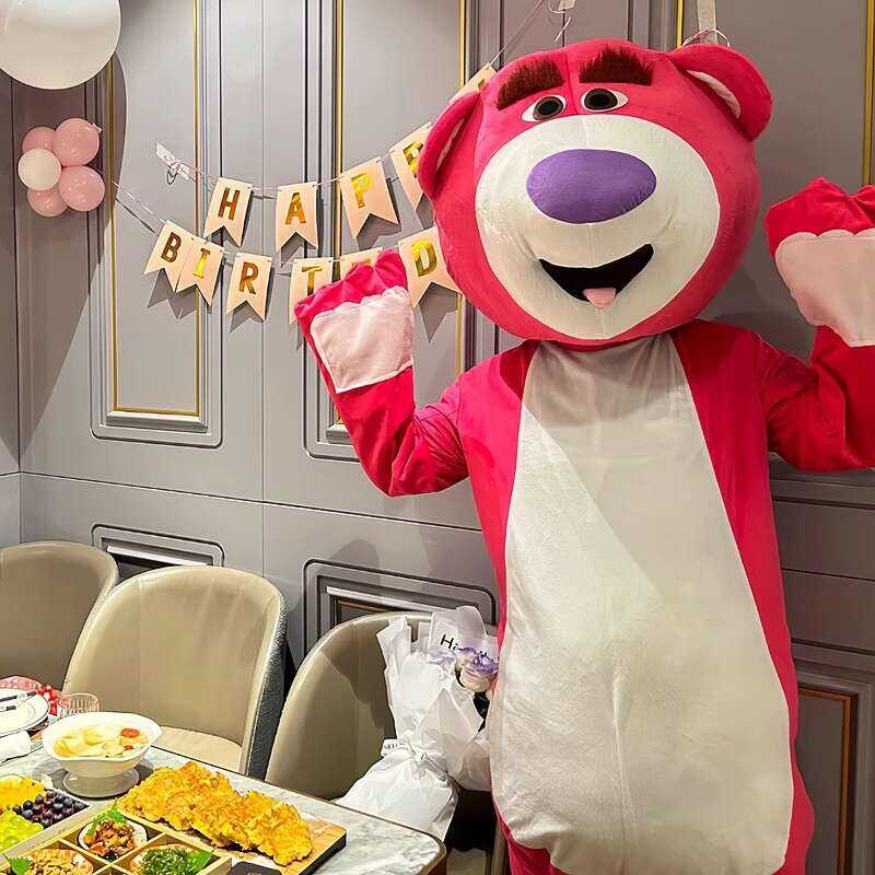 Tt Strawberry Cartoon Walking Adult Wearing Inflatable Props ...