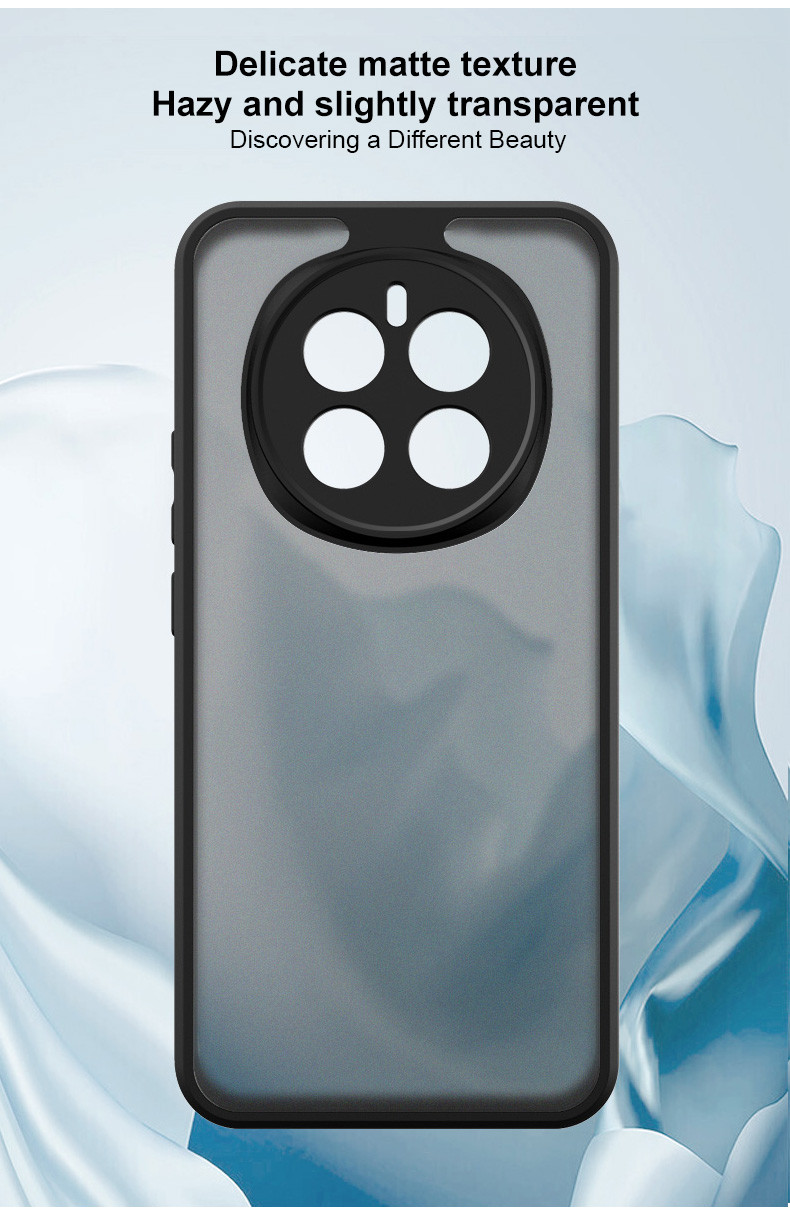 For Honor Magic7 5G Case IMAK UX-9B Hard Back + Soft Border Frame Cover for Honor Magic 7 Pro 5G ...