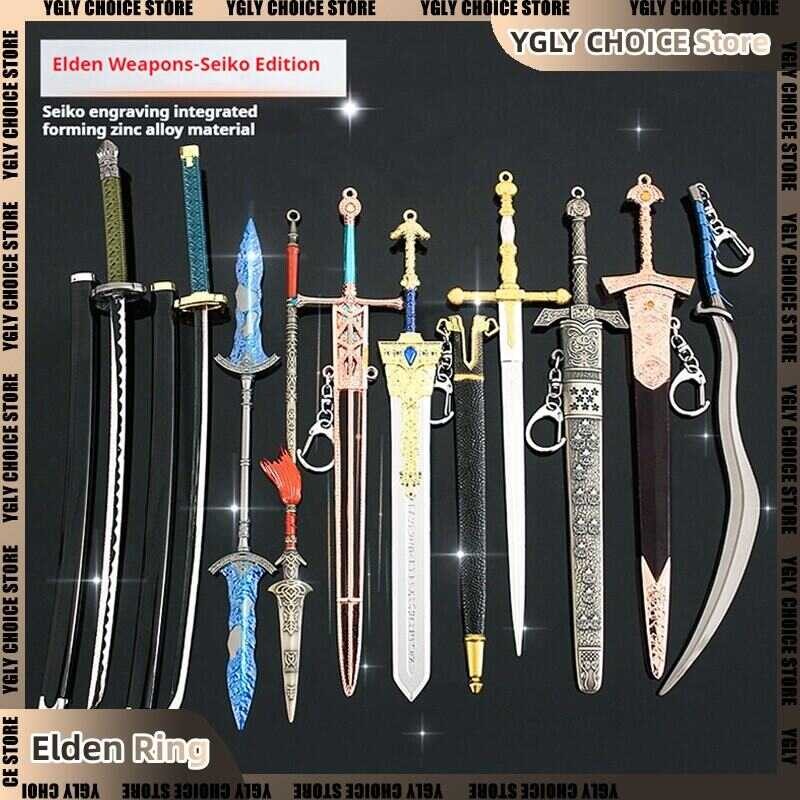 Ring Elden Ranni Dark Moon Greatsword Collectible Weapon Full Metal ...