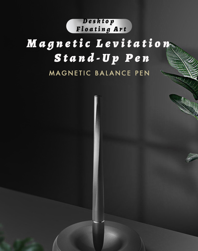 Magnetic Levitation Self Supporting Signature Pen Swing Freely Not Fall ...