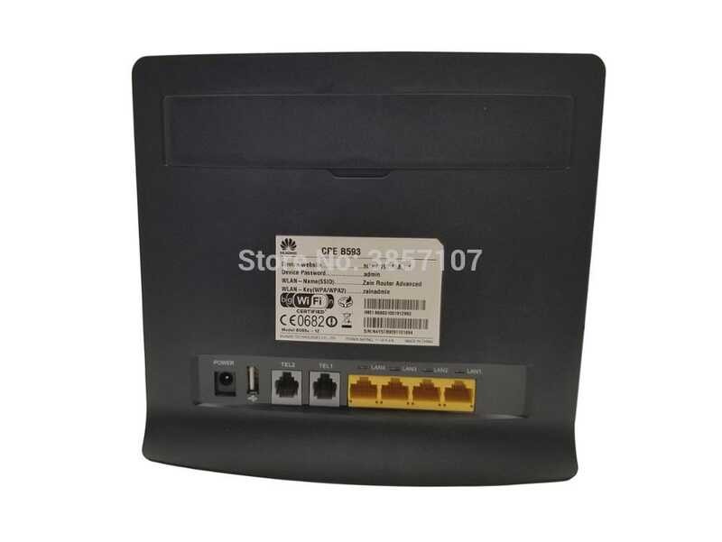 B593 HUAWEI 4G WIFI Router Unlocked 150Mbps CPE Wireless Gateway/B593u ...