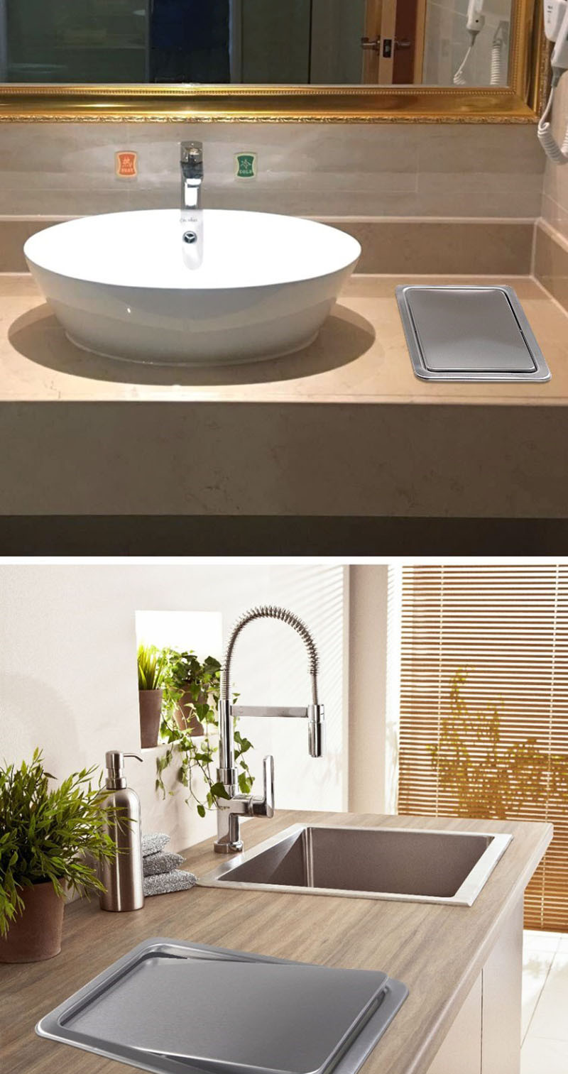 Stainless Steel Flap Flush Recessed Built-in Balance Swing Flap Lid ...