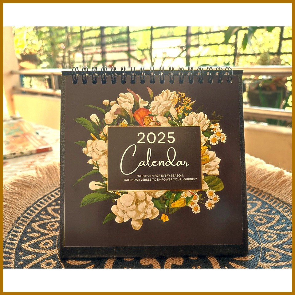 BIBLE VERSE DESK CALENDAR 2025 (KJV) | Shopee Philippines