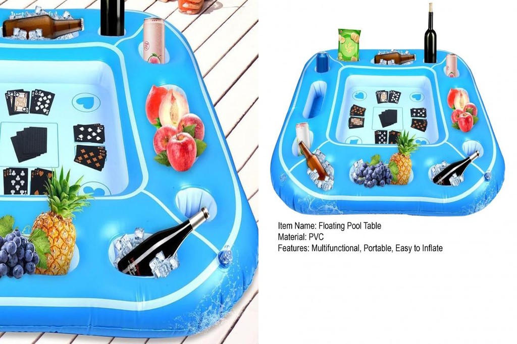 turbobo Backyard Pool Party Games Pool Accessories Fun Inflatable Pool ...