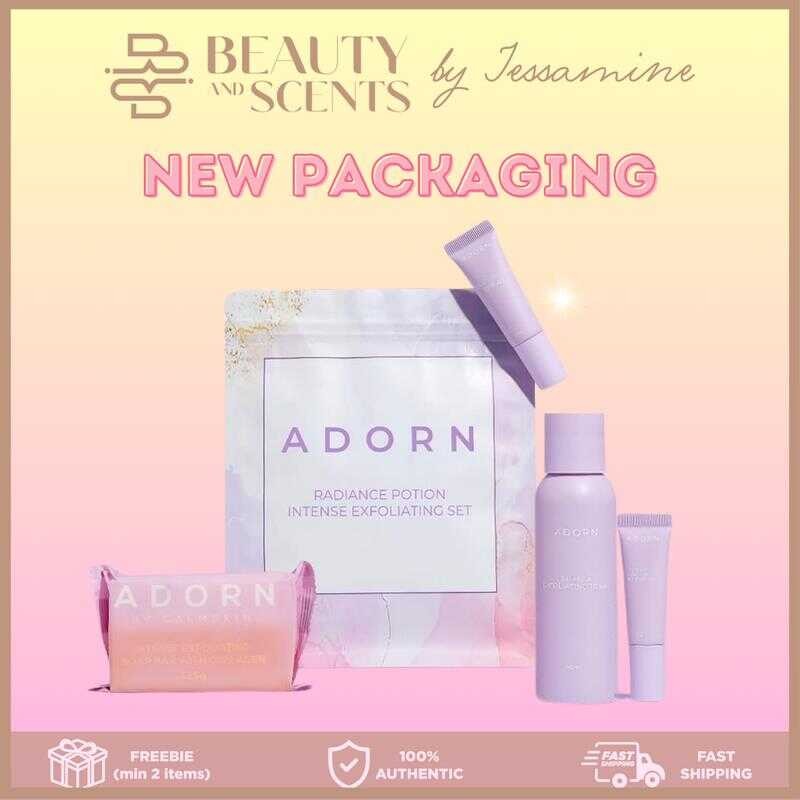 Adorn Rejuvenating Set - Radiance Potion Intense Exfoliating For All ...