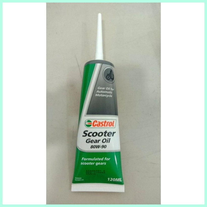 ♨ ♀ Castrol Scooter Gear oil 80w-90w 120ml | Shopee Philippines