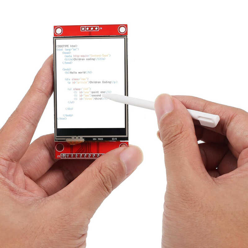 2.4" Panel Ili9341 240X320 TFT LCD Touch Screen Shield 5V/3.3V Stm32 Display Module SPI Serial ...