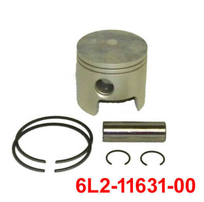 YAMAHA outboard engine hull engine piston 2-4HP 6L2-11631-00 | Shopee ...
