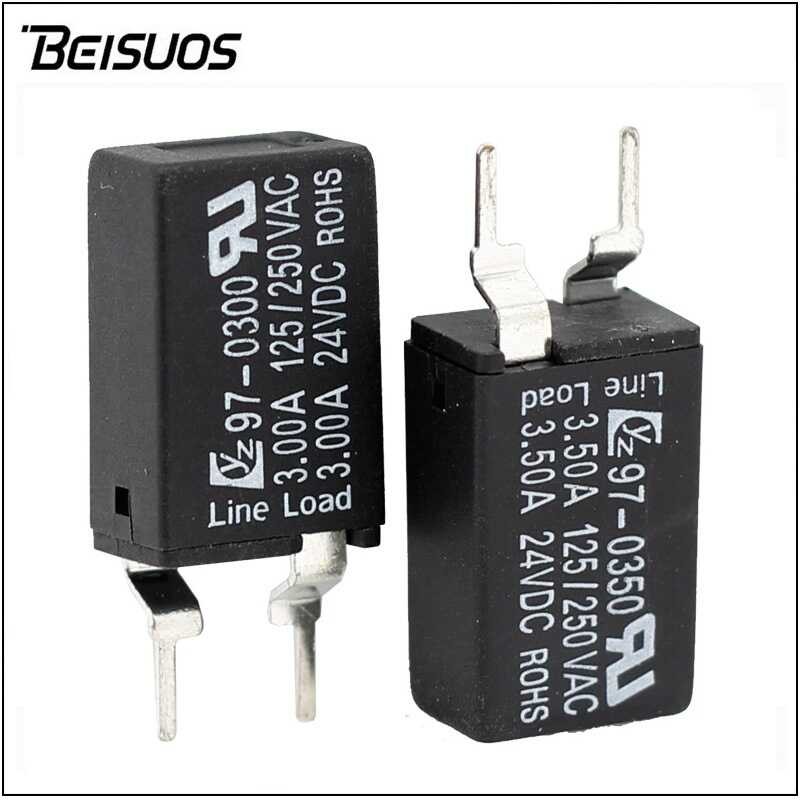 PCB foot current overload protector, automotive electronic plug-in ...
