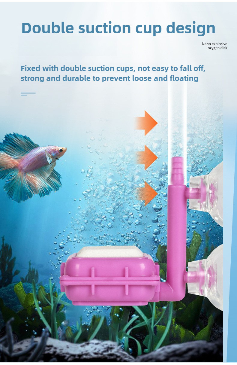 Mini Aquarium Air Stone,Small Bubble Stone Fish Tank Oxygen Stone Ultra ...