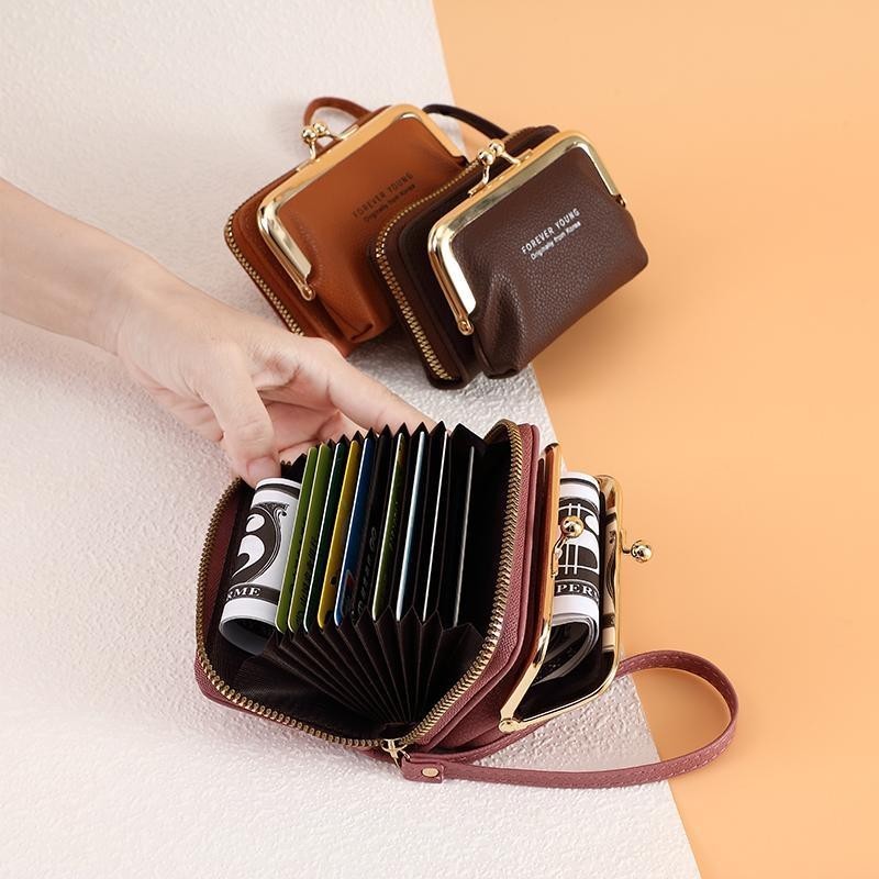 #1097 PU Leather Cute University Students Card Holder Wallets Coin ...